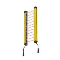 China BKL10-T1606PC Ultra-thin Through-beam Safety Light Curtain Sensor 0.1-6m Detection PNP Normally Closed 10mm Pitch for sale