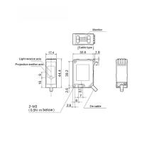 China MLD33-85N-422 MLD33-85P-422 MLD33-85N-232 Laser Displacement Sensor Automotive Electronics Manufacturing for sale