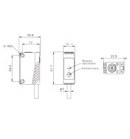 China ELE-B35P Industrial Control Automation ELE-B50P ELE-B35N ELE-B45P ELE-B45N ELE-B25P ELE-B25N Laser Sensor PNP for sale