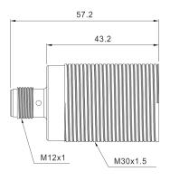 China TWF30 Series TWF30-10NO TWF30-10NC TWF30-10PO TWF30-10PC TWF30-N TWF30-P Inductive Proximity Sensor for sale