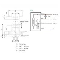 China MP2-410N-WD MP2-410P-WD MP2-420N-WD MP2-420P-WD Photoelectric Sensor and Object Detection for sale