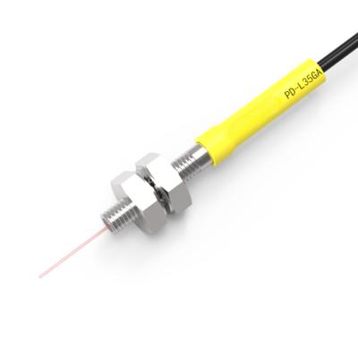 China PD-L35GA PD-L35GB PD-L3 Coaxial Diffuse Reflective Fiber Optic Sensor Precision Object Detection for sale