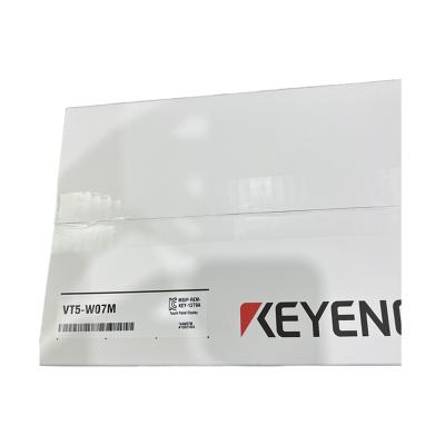 China KEYENCE VT5-W07M VT5-W10 7-inch Widescreen TFT Black and White HMI Touch Screen Panel Used for sale