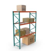 China High-Quality Customizable Heavy-Duty Metal Storage Rack System, Steel Beam Pallet Warehouse Racking, Stacking Racks for sale