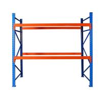 China 5-Level Heavy-Duty Selective Pallet Storage Racking, Anti-Corrosion Industrial Steel Warehouse Shelving for sale