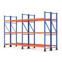 China 5-Level Heavy-Duty Selective Pallet Storage Racking, Anti-Corrosion Industrial Steel Warehouse Shelving for sale
