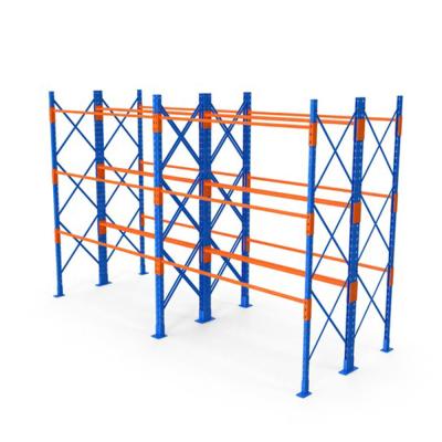 China Custom Heavy-Duty Industrial Racking with Powder-Coated Finish for Durable 5-Level Warehouse Storage for sale