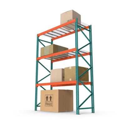 China Customizable Heavy-Duty 5-Level Metal Storage Rack System with Custom Steel Beam Pallet Racking for High-Efficiency Warehouse Storage for sale