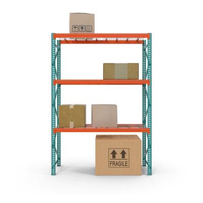 China Heavy-Duty Industrial Support Frame Racking System, Q235 Steel, 5-Level, Corrosion-Resistant, Adjustable Multi-Tier, CE Certified for Warehouse Storage for sale