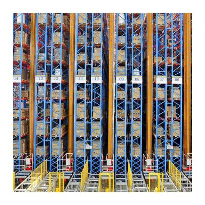 China Cutting-edge automated steel pallet racking systems unlock the power of intelligent warehouse solutions, doubling your operational efficiency. for sale