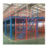 China Seismic-Designed Steel Mezzanine Racking System for High-Density Logistics Centers for sale