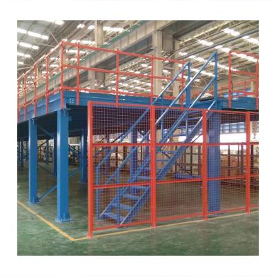 China Seismic-Designed Steel Mezzanine Racking System for High-Density Logistics Centers for sale