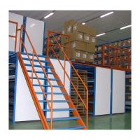 China Customizable Heavy-Duty Corrosion-Resistant Warehouse Racking with 2-Level Mezzanine Structure, 300 kg/m² Load Capacity & Flexible Adjustment for sale