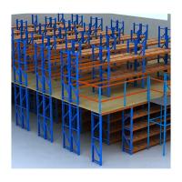 China Industrial Mezzanine Floor Racking & Industrial Steel Platform Racking for Warehouses for sale