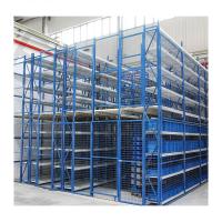 China OSHA-Compliant Mezzanine Racking System with Steel Pallet-Specific Safety Features for sale