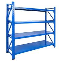 China Custom-Designed Adjustable-Thickness Metal Shelving for Medium & Heavy-Duty Storage, 5-Level Corrosion Protection Provided by the Manufacturer for sale