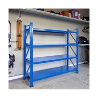 China Custom Heavy-Duty 5-Level Steel Industrial Racking System with Powder Coated Finish for Warehouses, Garages and Industrial Applications for sale