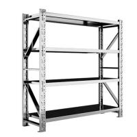 China High-Quality 4-Level Medium-Duty Metal Racking, Custom Corrosion-Resistant Warehouse Racking & Stacking Racks for sale