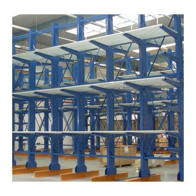 China Double-Sided Heavy-Duty Cantilever Racking for Warehouse Storage, CE Certified, 1000-2000 kg Load Capacity, Plug-In Installation, Durable & Long-Lasting for sale