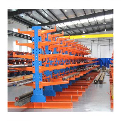 China Adjustable steel arms for long material storage, with a maximum load capacity of 5000 kg for sale