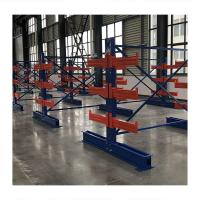China Custom Heavy-Duty Steel Shelving, Industrial-Grade Cantilever Storage Racking with Durability and Corrosion Protection for sale