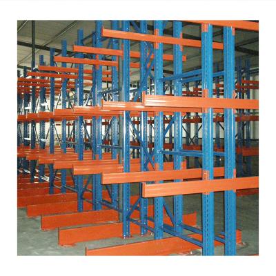 China Durable single-sided and double-sided load-bearing solutions for long material storage, with a load capacity of 500-3000 kg for sale