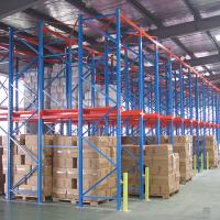 China Heavy-Duty 5-Level Drive-In Racking System for Warehouses, High-Density Steel Pallet Storage Solution for sale