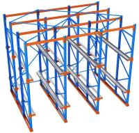 China High Space Utilization 5-Level Industrial Drive-In Racking, Steel Bolted Structure & Adjustable, for Cold Storage & Food Warehouse for sale
