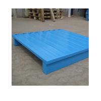 China Professional Standard Heavy-Duty Steel Pallets for Warehouse Storage, Sturdy Chassis for Goods and Storage Equipment for sale