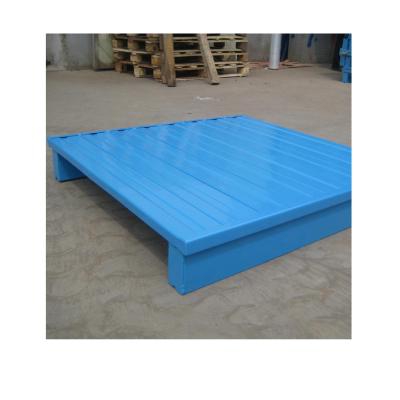 China Professional Standard Heavy-Duty Steel Pallets for Warehouse Storage, Sturdy Chassis for Goods and Storage Equipment for sale