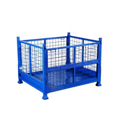 China Cost-effective foldable and stackable container, goods and storage equipment in mesh form for storage. for sale