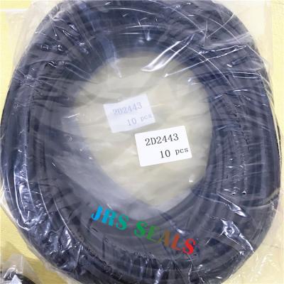 China 2D2443 8C5237 2S4078 7L3386 FKM ORING Black NBR seal yellow for Excavator for sale
