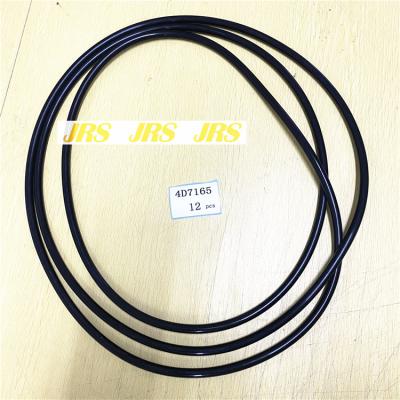 China 4D7165 O Ring Seals RUBBER NBR BLACK FKM ORING for sale