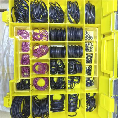 China 4C8253 4C4782 4C-8253 4C-4782 NBR Black Pink Yellow Oring Oring for Hydraulic Cylinder Loader Excavator Seal Kit for sale
