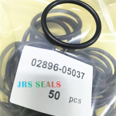 China 02896-05037 0289605037 Hydraulic Cylinder Loader Lift Tift Steering Seal Kit NBR Black Oring Seal for sale