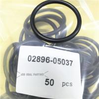 China 02896-05037 0289605037 Hydraulic Cylinder Loader Lift Tift Steering Seal Kit NBR Black Oring Seal for sale