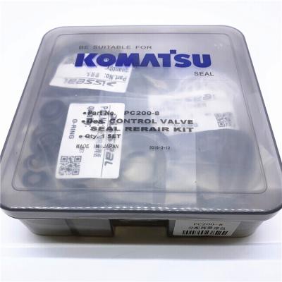 China PC120 PC200 CONTROL VALVE SEAL KIT Excavator Hydraulic main pump seal kit excavator spare parts for sale