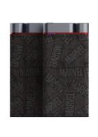 China 10000mAh Power Bank Metal Shell Leather Finish 2pcs USB-A 1pc Type-C Ports for sale