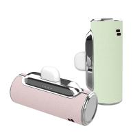 China 4500mAh Leather Power Bank Portable Fashion Class with USB-C Connector for sale
