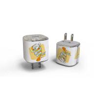 China Mini 35W USB Type C Wall Charger 2 Port Nano GaN Fast Charger for sale