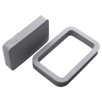 China Z-Foam800-10FC Gray Silicone Foam Gasket 0.42 g/cm³ Density V-0 Flame Retardant -60°C to 200°C Temperature Range for sale