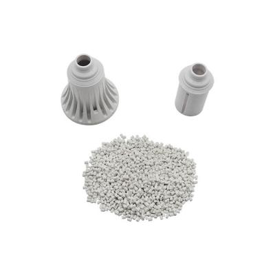 China TCP100-01PP Nylon Heat Conductive Plastic 0.8W/mK Thermal Conductivity 30% Lighter Than Aluminum For LED Housing for sale