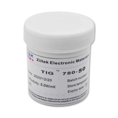 China TIG780-50 1KG Thermal Grease with 5.0W/mK Conductivity for CPU GPU Cooling -45℃ to 200℃ Operating Range for sale