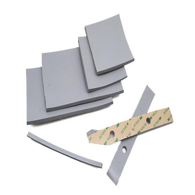 China Z-Foam800-10EC Flame Retardant Silicone Foam Pad 0.2 g/cm³ Density V-0 Rated for Machinery Sealing for sale