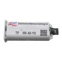 China TIF TM050AB-11S Two Component Silicone Thermal Gel 5.0W/m-K For Aerospace Electronics for sale