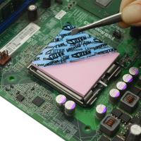 China TIF100-20-25S Soft Compressible Pink Silicone Thermal Pad 2.0W/mK 0.5mm to 5.0mm for sale
