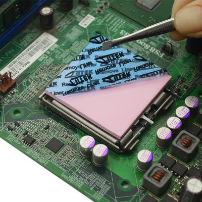 China TIF100-20-50U Thermal Pad 2.0W/mK Silicone Gap Filler 0.5mm to 5.0mm Electrical Insulation for GPU CPU for sale