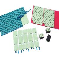 China Electrically Insulated TIF100-07E Silicone Thermal Pad 1.5 W/m-K Thermally Conductive for Display Card for sale