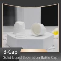 China Innovation Compostable Plastic  Solid-liquid Separation Press Shake Nutrient Lid For Vitamin Drink Packaging for sale