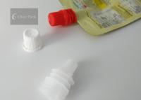 China Polyethylene Pour Spout Caps 8.6mm Diameter For Stand Up Soy Milk Bag for sale